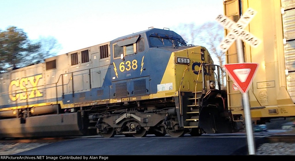 CSX AC60CW 638